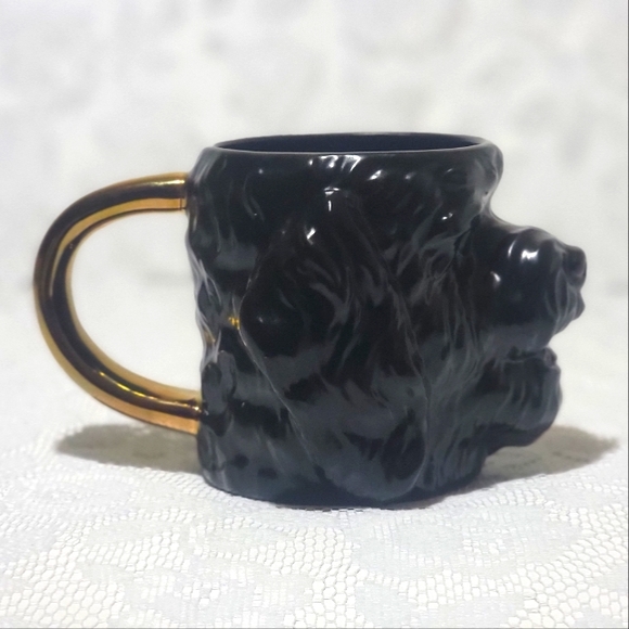 Tabitha Brown | Dining | Tabitha Brown 3d Black Dog Coffee Mug Gold ...